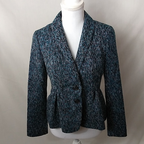 LOFT | Jackets & Coats | Ann Taylor Loft Petites Tweed Jacket | Poshmark